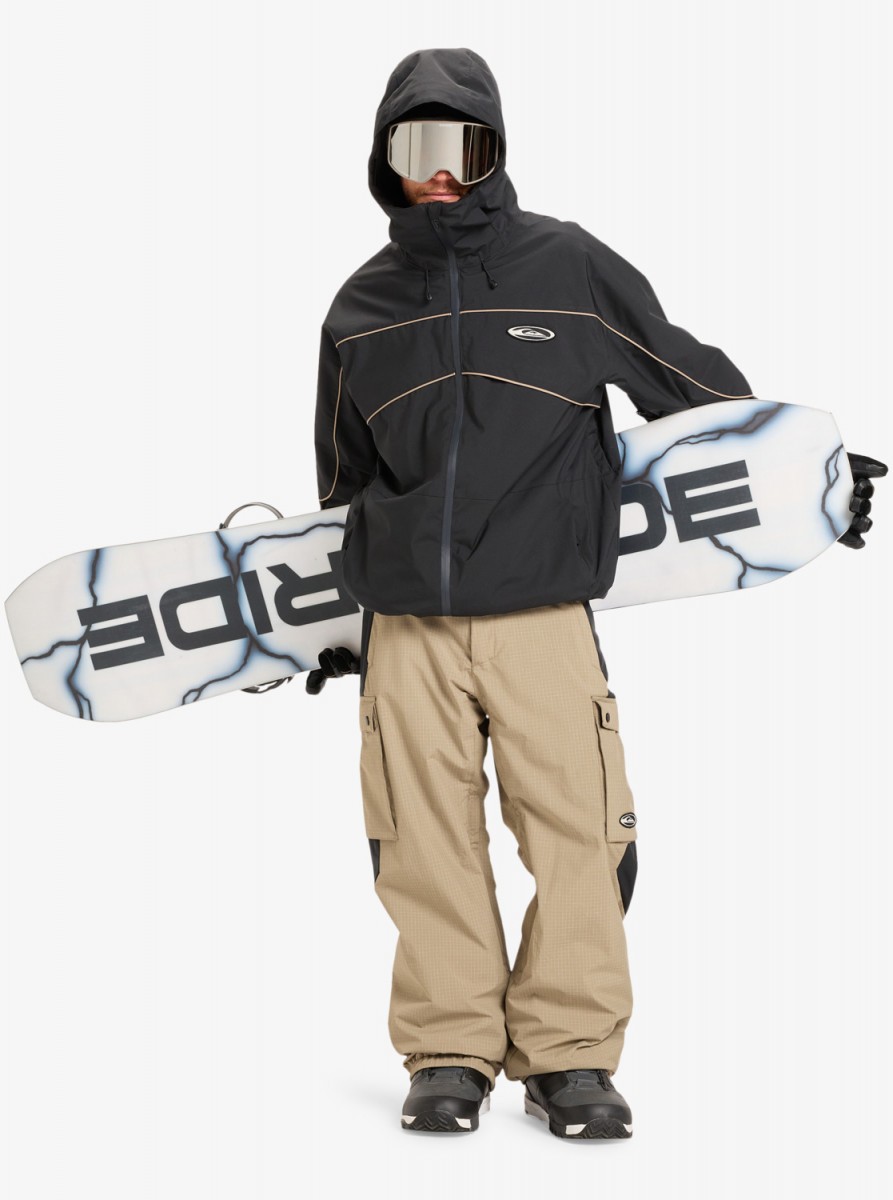 Купить сноубордическая куртку RADICALO 20K JK черный от QUIKSILVER по ...