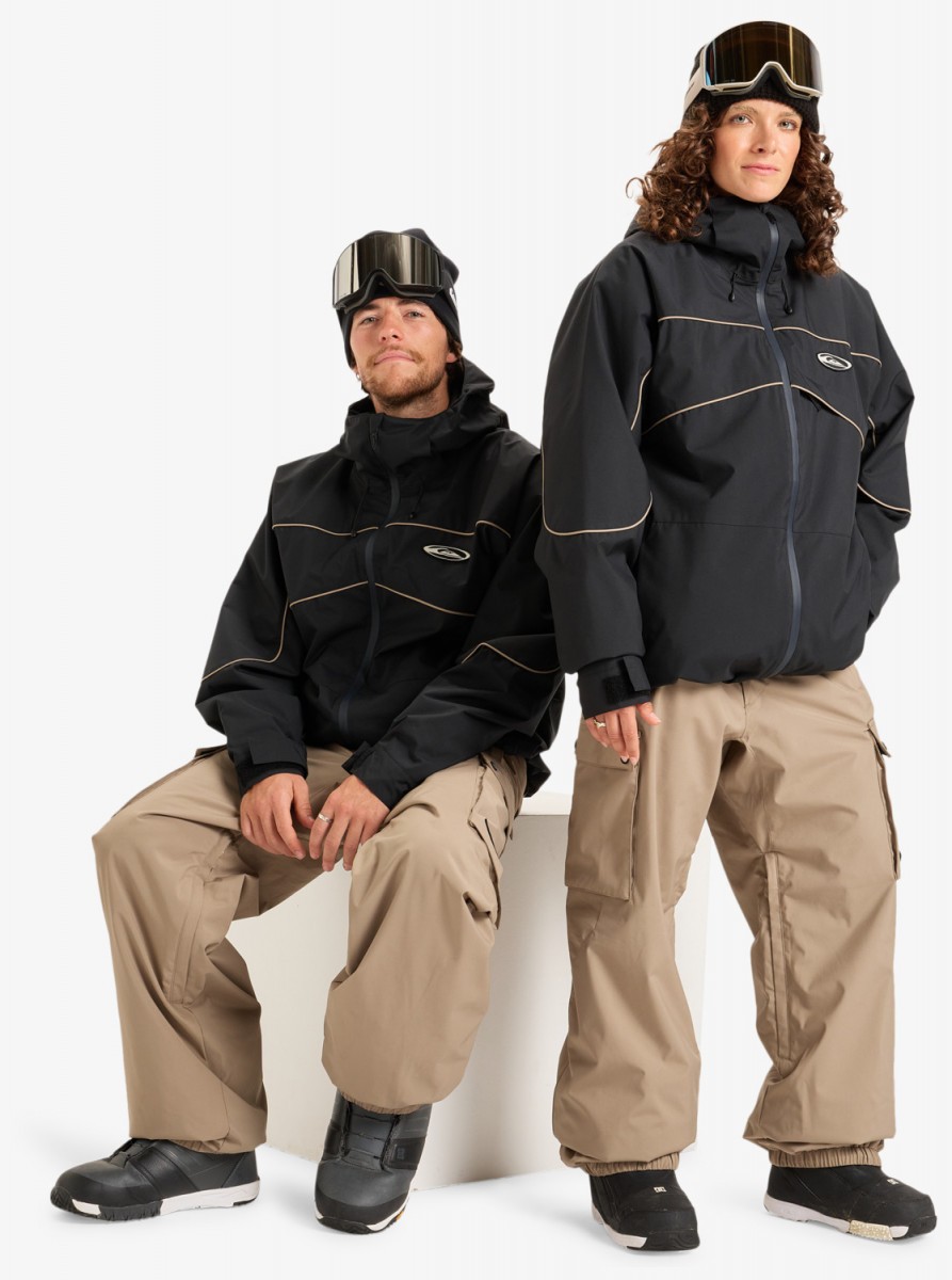 Купить сноубордическая куртку RADICALO 20K JK черный от QUIKSILVER по ...